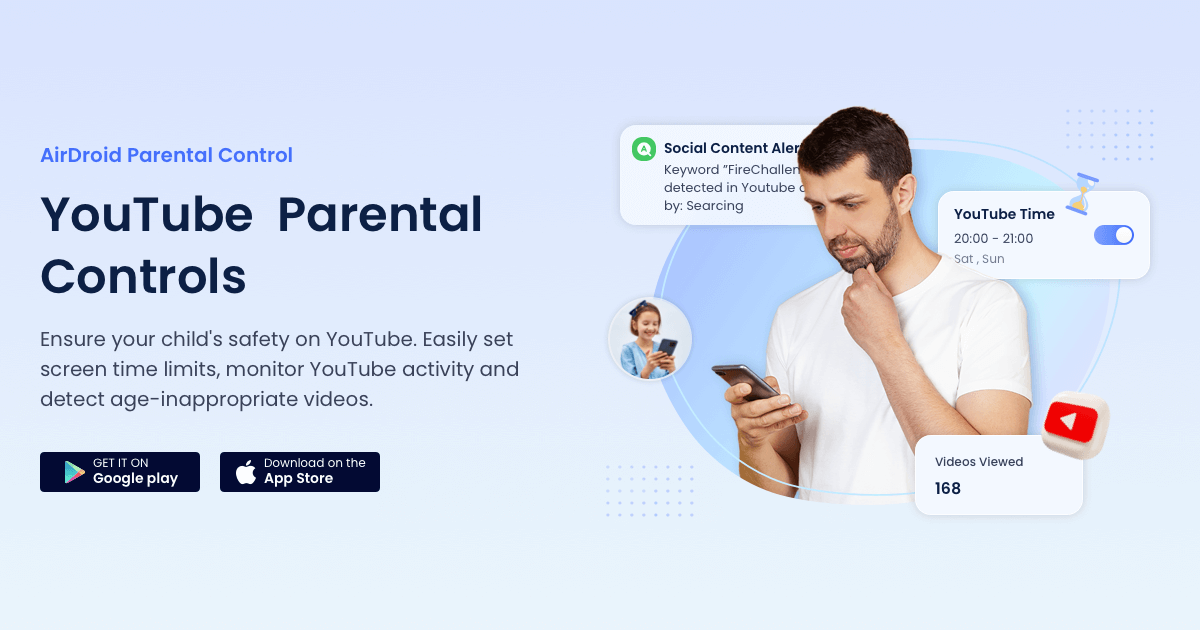 Contrôle Parental sur YouTube | AirDroid Parental Control