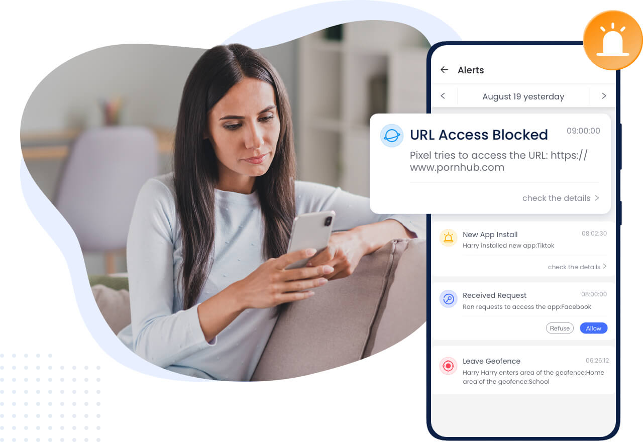 Protect Kids by Web Safe Searches | AirDroid Parental Control