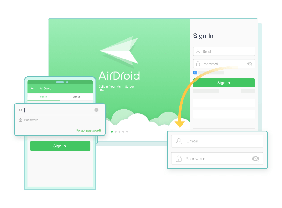 Thanks for installing AirDroid Personal!